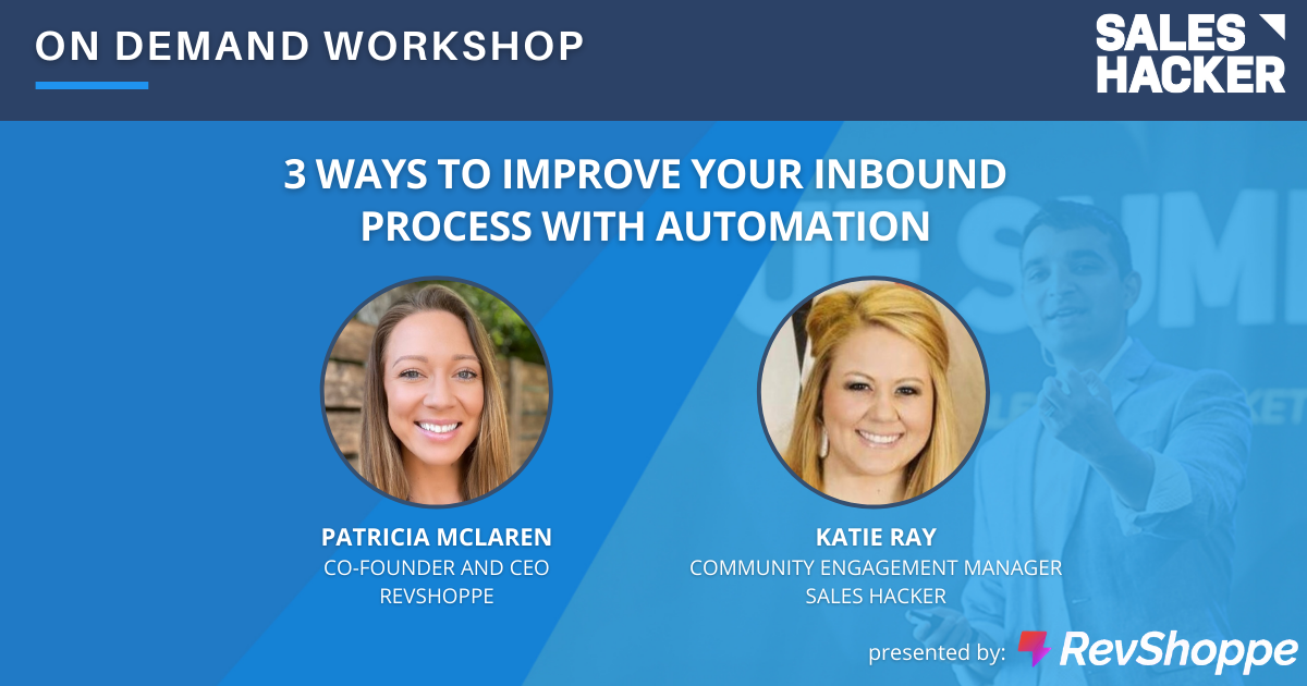 3 Ways to Improve Your Inbound Process with Automation - GTMnow