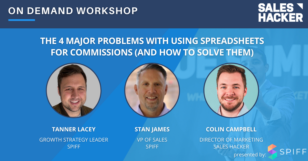 The 4 Major Problems with Using Spreadsheets for Commissions (and How ...
