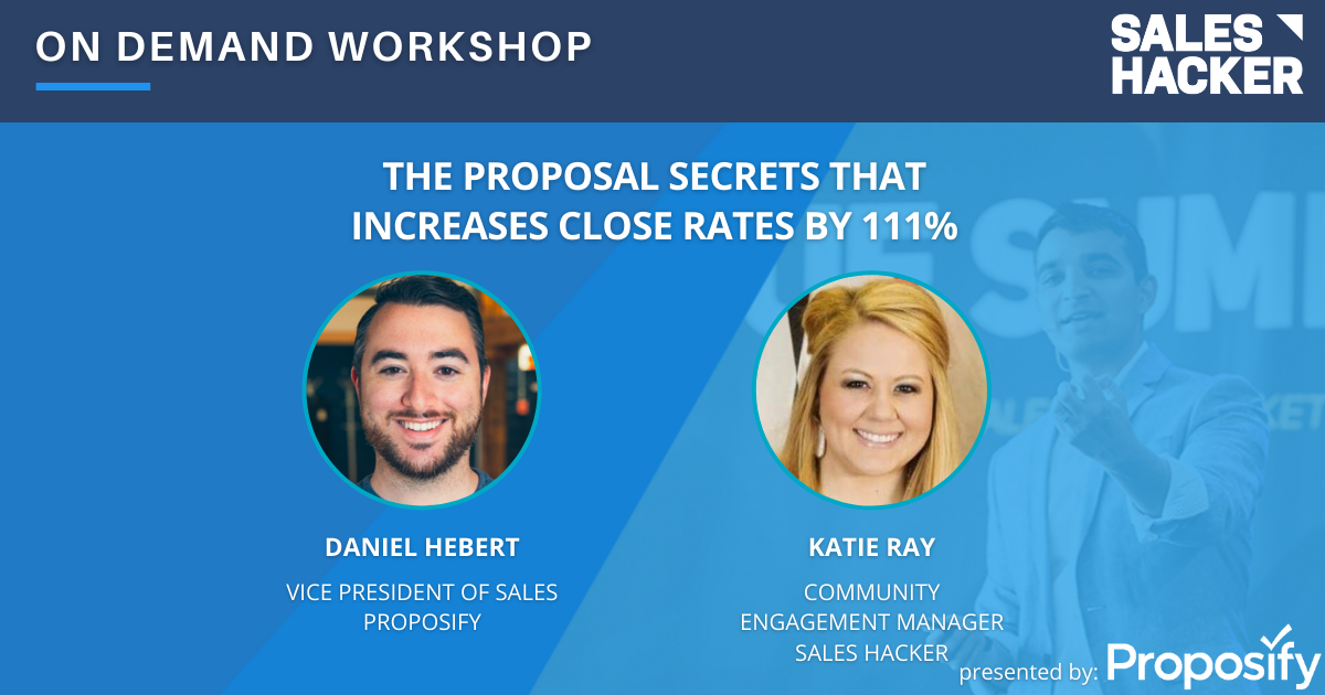 The Proposal Secrets That Increase Close Rates by 111% - GTMnow