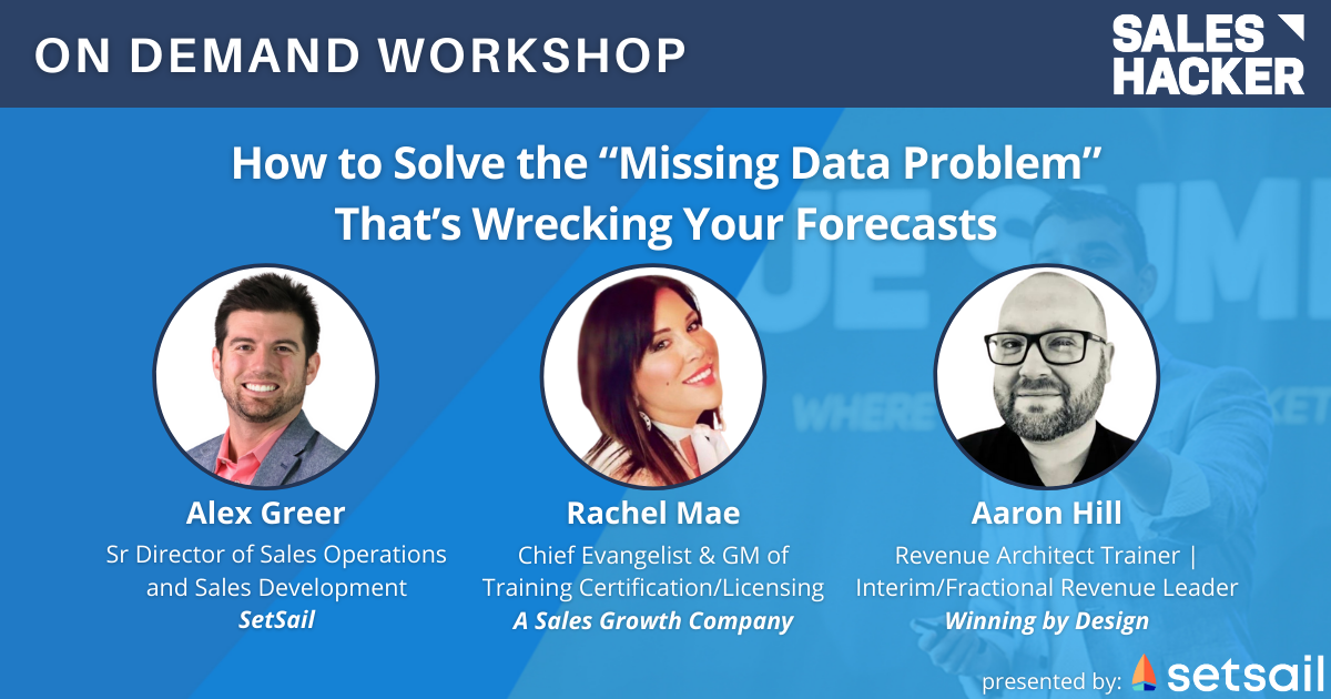 How to Solve the “Missing Data Problem” That’s Wrecking Your Forecasts ...
