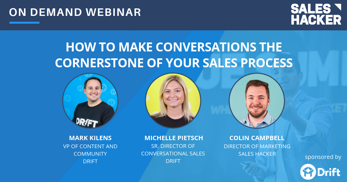 How to Make Conversations the Cornerstone of Your Sales Process - GTMnow