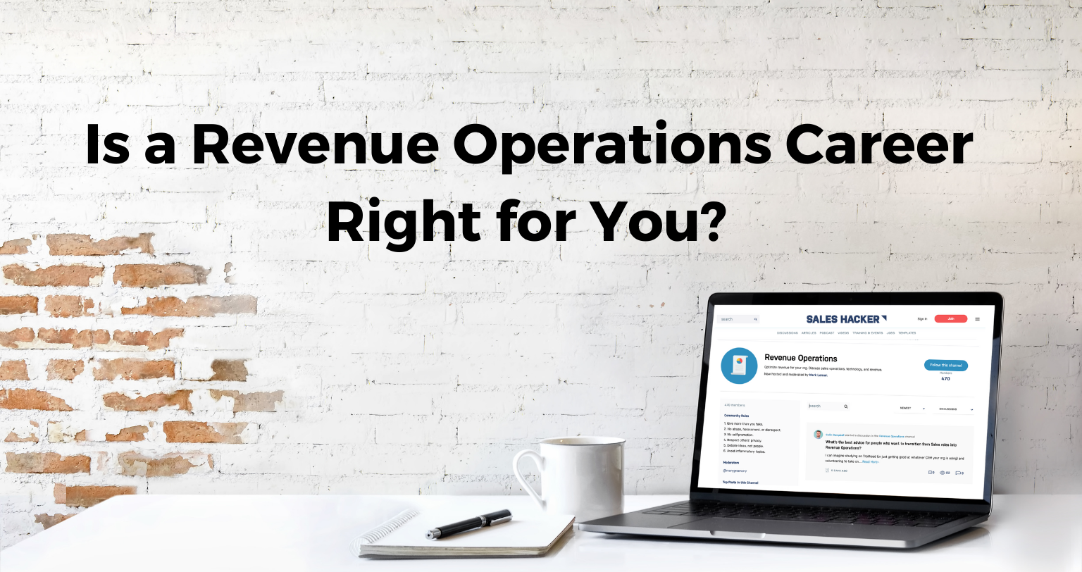 RevOps Career: How (and Why) to Find the Right RevOps Job - GTMnow