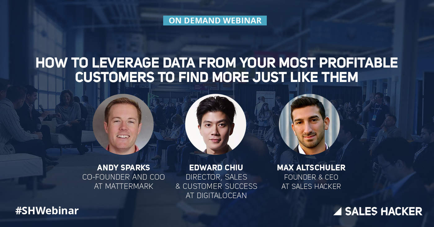 Leverage Data From Your Most Profitable Customers To Find More Just ...