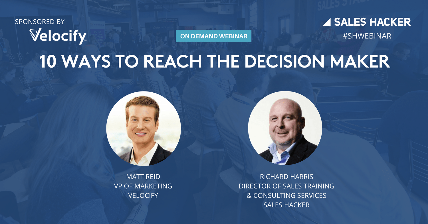 10 Ways to Reach the Decision Maker - GTMnow