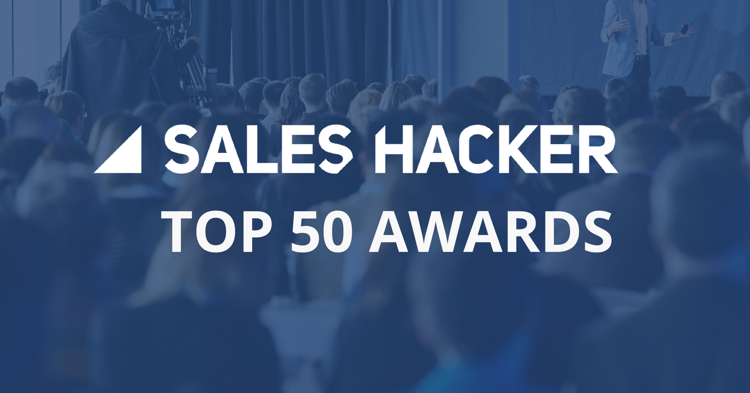 Announcing The Sales Hacker Top 50 Awards! - GTMnow